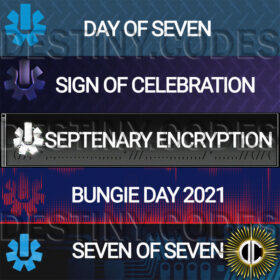 BUNGIE DAY PACK EMBLEM CODE - DESTINY.CODES by FOCUSEDLIGHT